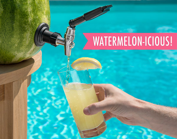 A Simple Tap Device for Converting a Watermelon Into a Keg