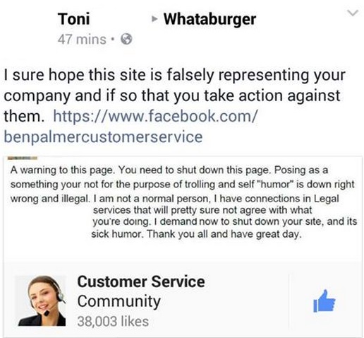 Comedians Create a Fake Customer Service Page to Troll People ...