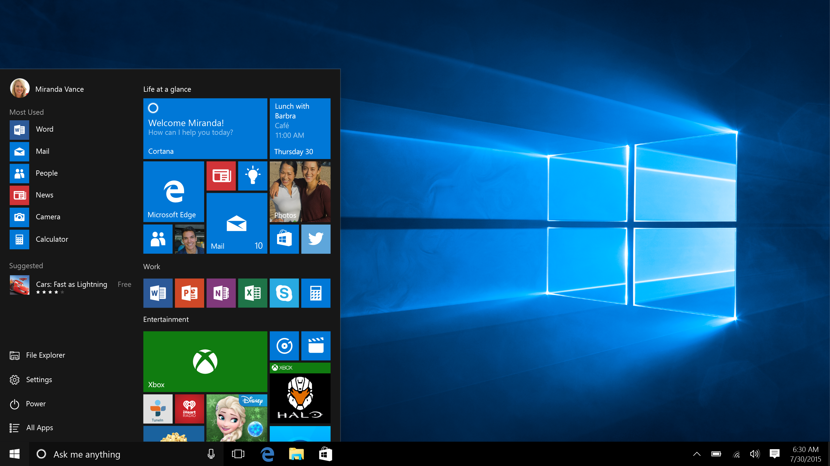 Microsoft Releases Windows 10 as a Free Update to Users in 190 Countries