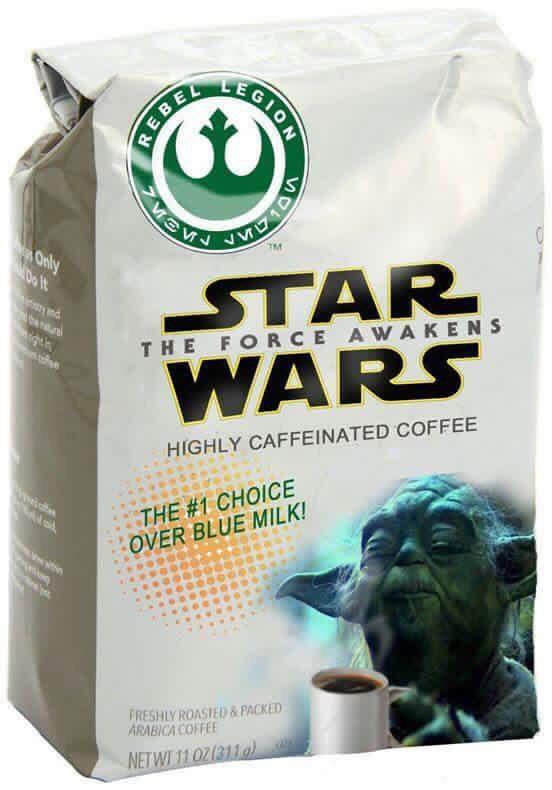 The Force Awakens After Finishing a Highly Caffeinated Bag of 'Star ...
