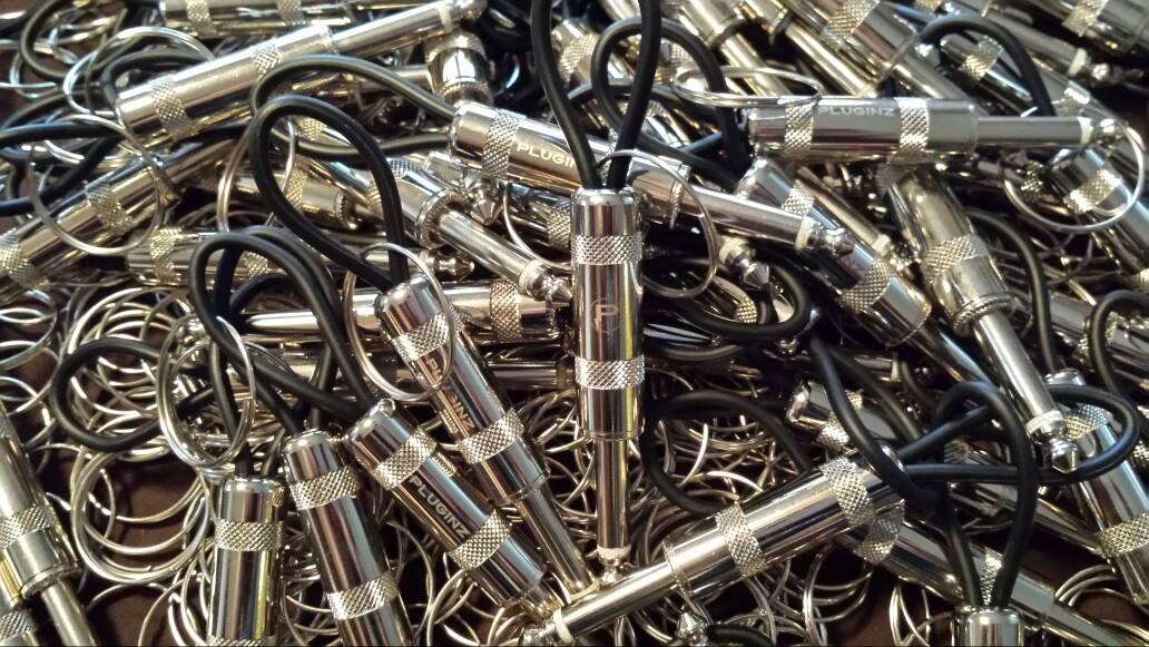 Jack Racks, Audio Jack Key Chains That Connect Seamlessly Into a ...