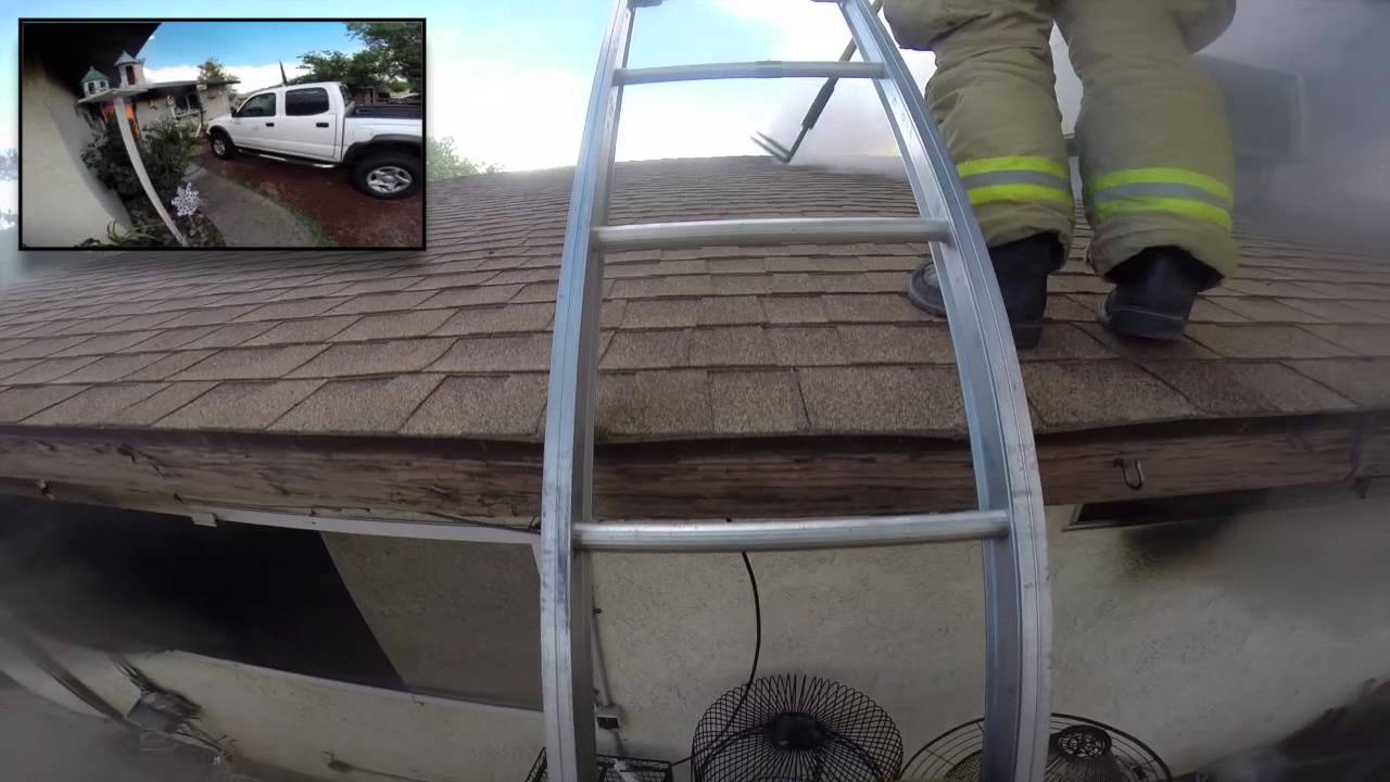 An Intense First Person Video of Firefighters Responding to a Home Fire ...