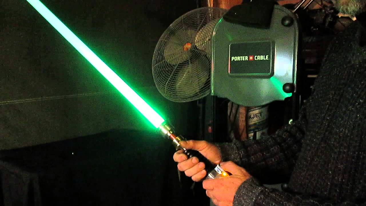 Metal Artist Modifies an LED Lightsaber Allowing It to Unleash a Wider ...