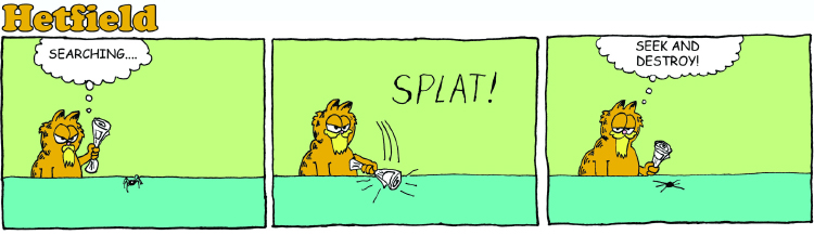 'Hetfield', Hilarious Comic Strip Mashups of 'Garfield' Comics and ...