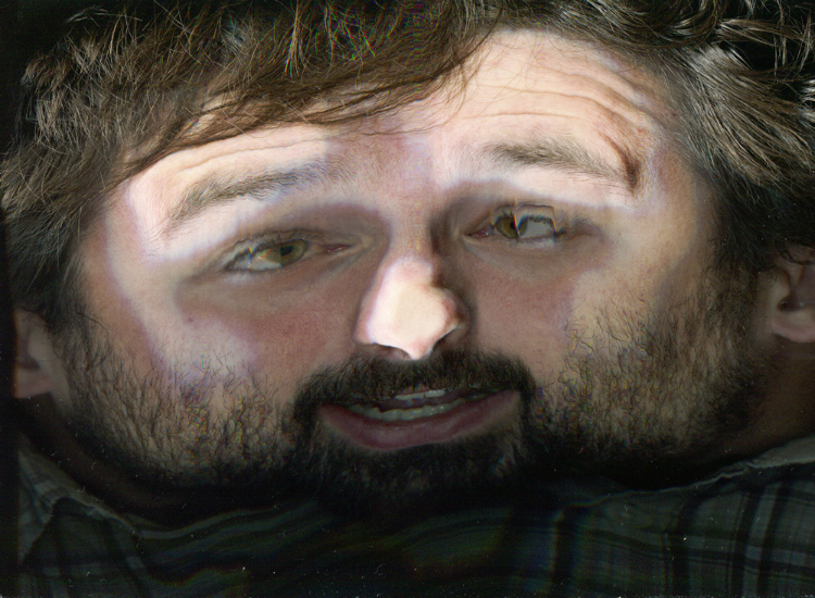 Artist Scans His Friend's Faces Creating a Series of Hilarious Portraits