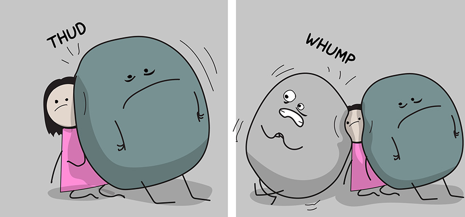 The Conflicting Battle of Depression and Anxiety Personified In a ...