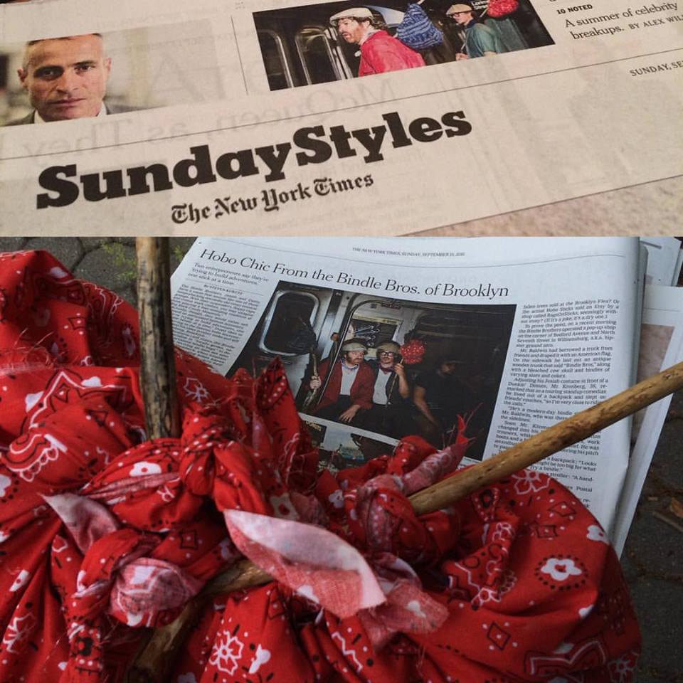 The Bindle Bros. Locally-Grown Naturally-Fallen Artisanal Bindle Bags