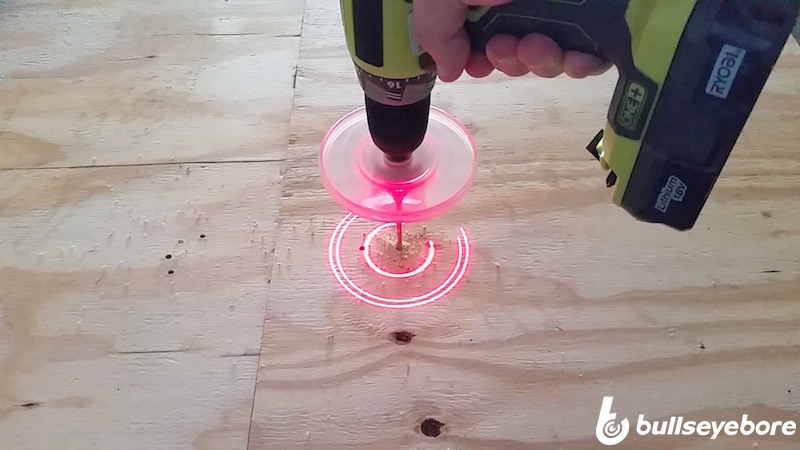 The BullseyeBore, A Laser Guide for Power Drills That Helps Users Drill ...