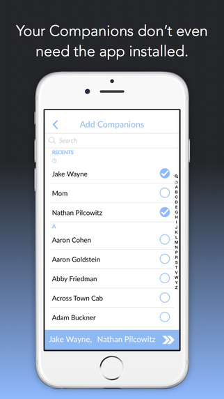 Companion, A Safety App Designed to Let Contacts Virtually Escort Each ...