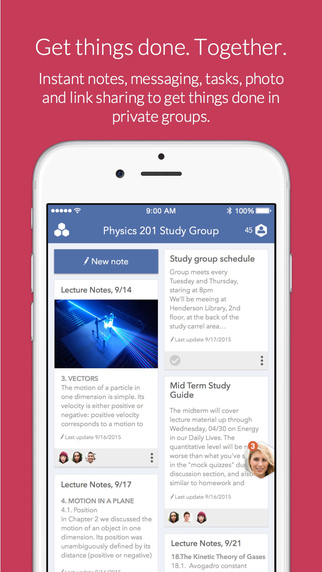 Pingpad, A New Shared Notes, Messaging, and Task Management App That ...