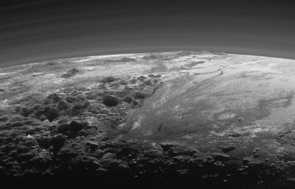 New Horizons Mission Sends Back a Stunning Backlit Panorama of Pluto