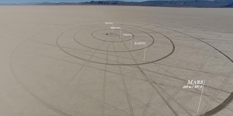 Filmmakers Create a 7 Mile Wide Scale Model of the Solar System in the ...
