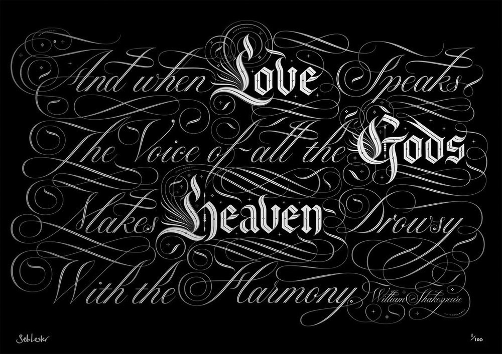 Popular Master Calligrapher Seb Lester Talks About His Fundamental ...