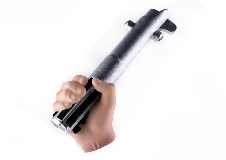 Saber Cuts #01, A 'Star Wars' Collectible Figure of Luke Skywalker's ...