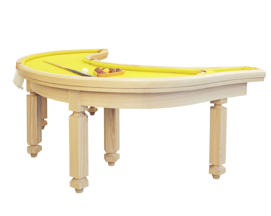 Uniquely Creative Handmade Pool Tables That Are Shaped Like a Pink ...