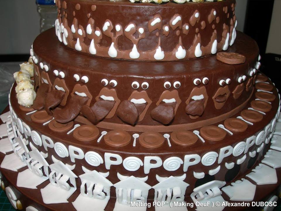 POP Melting, An Incredible Chocolate Cake Zoetrope Animation by ...