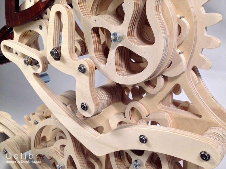 A Breathtaking Wooden Kinetic Sculpture That Mimics the Delicate ...