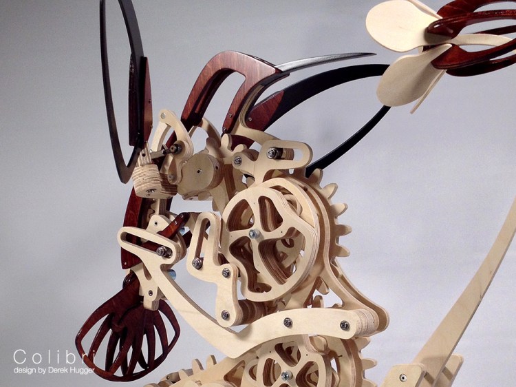 A Breathtaking Wooden Kinetic Sculpture That Mimics the Delicate ...