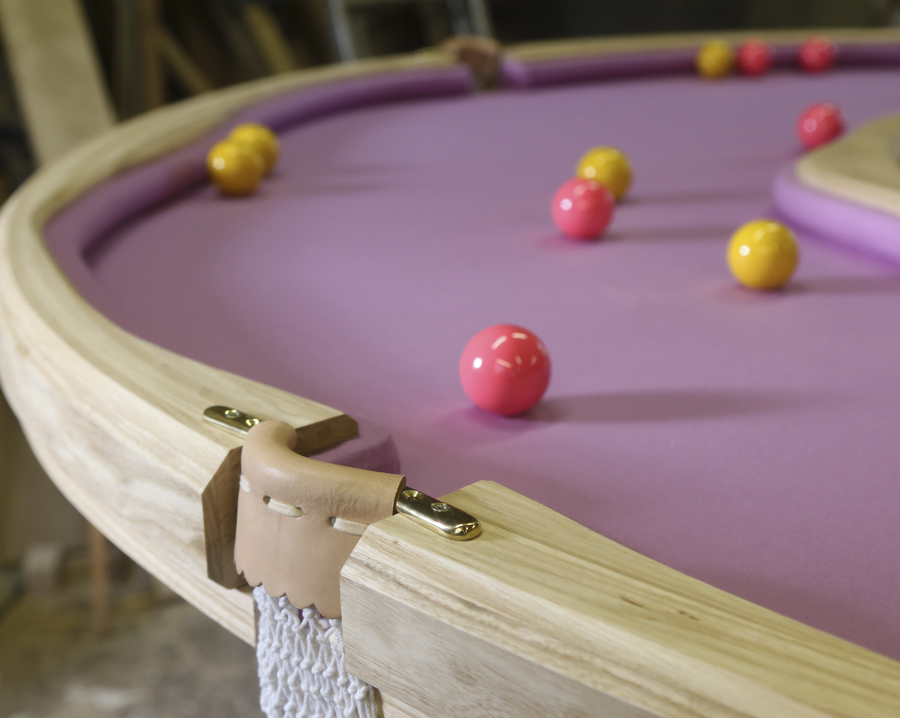 Uniquely Creative Handmade Pool Tables That Are Shaped Like a Pink ...