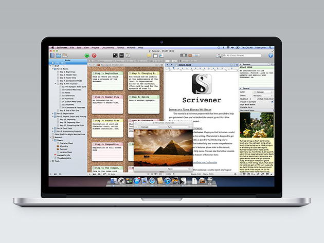 Scrivener 2, Powerful Writing and Project Management Software for Mac or PC