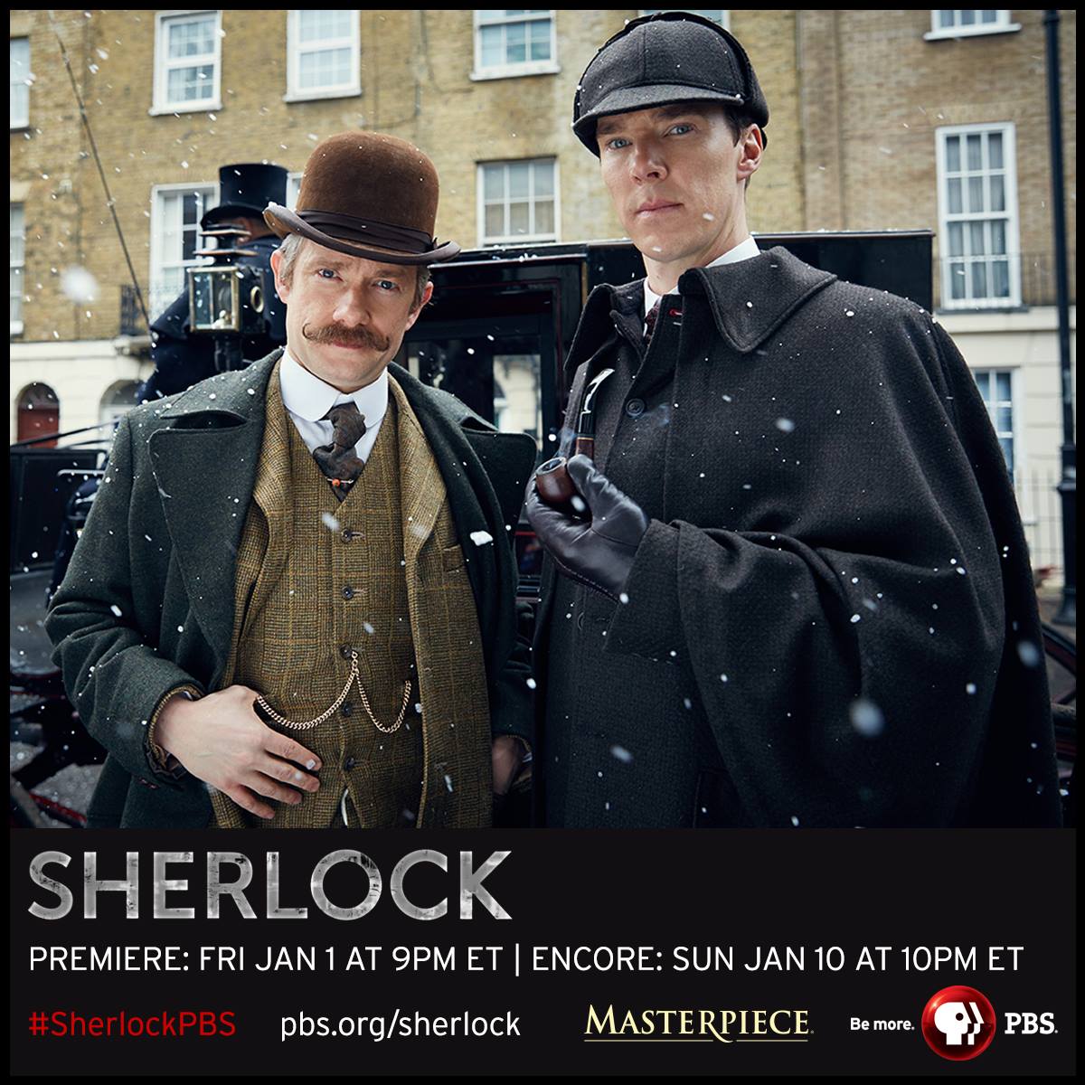 Sherlock Holmes and Dr. Watson Travel Back to the Victorian Era to ...