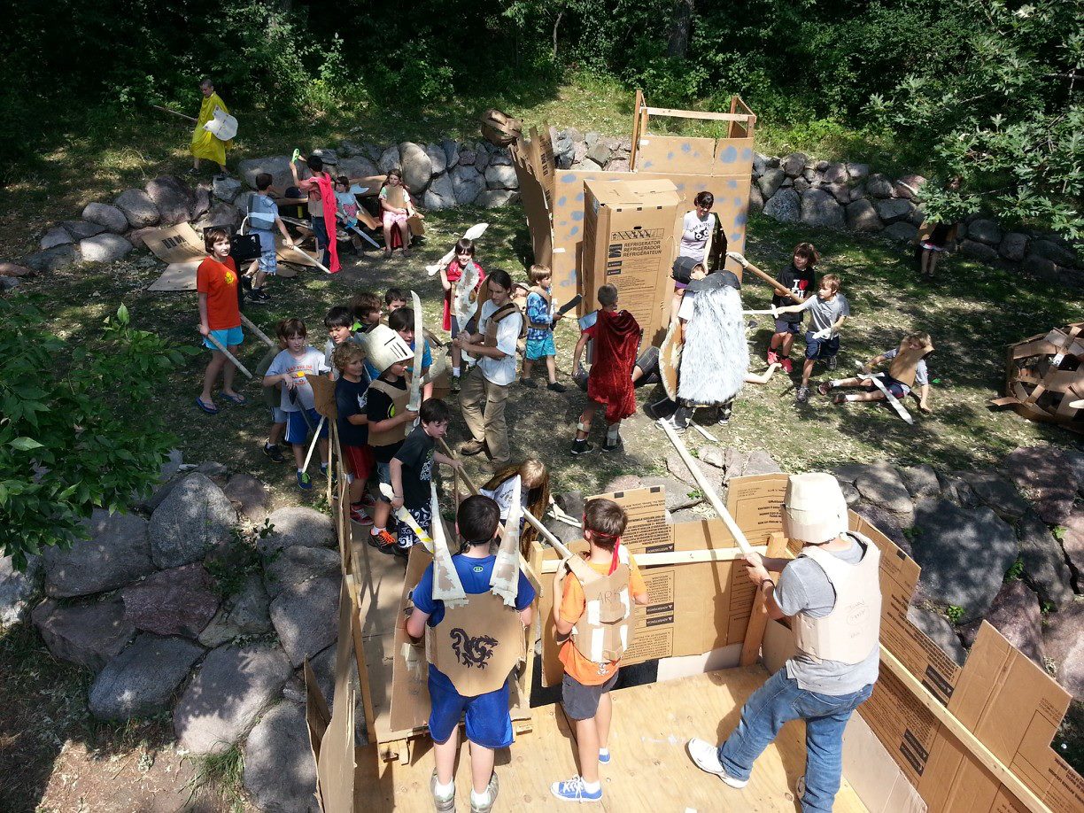Adventures in Cardboard, A Summer Camp Focused on Letting Kids Build ...