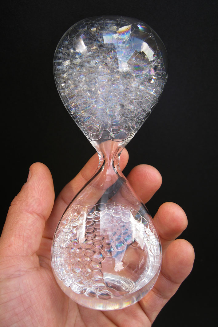 Awaglass, A Beautifully Meditative Handblown Hour Glass Made Using ...
