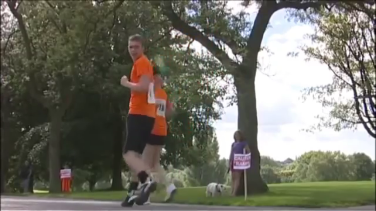 Playing a Video of a Backwards Running Competition in Reverse Makes ...