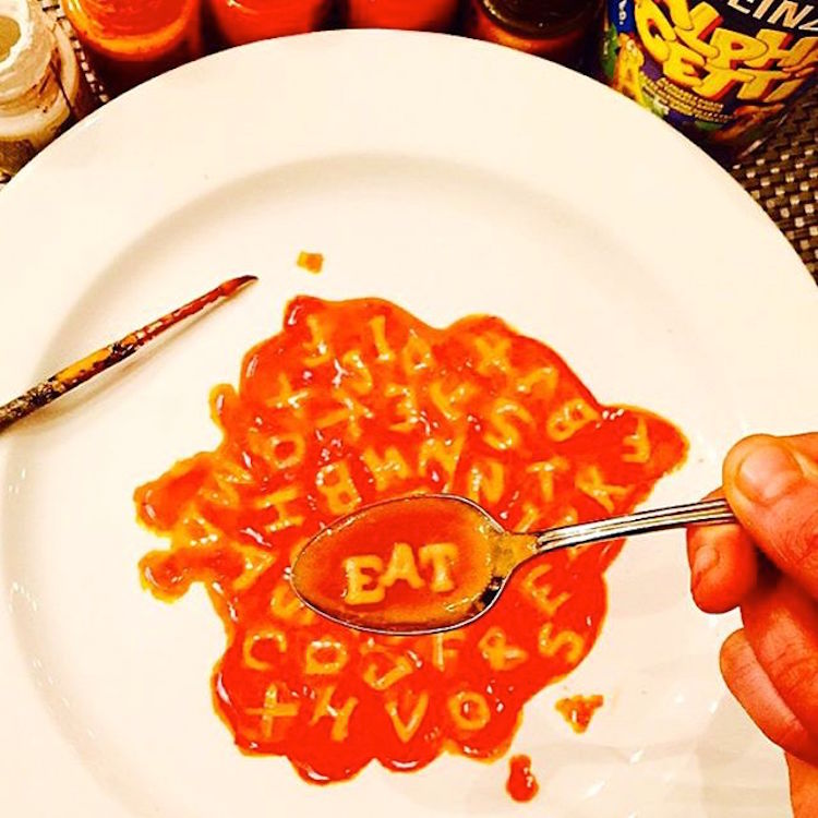 Incredibly Realistic Meals Painted Onto Plates That Look Good Enough to Eat