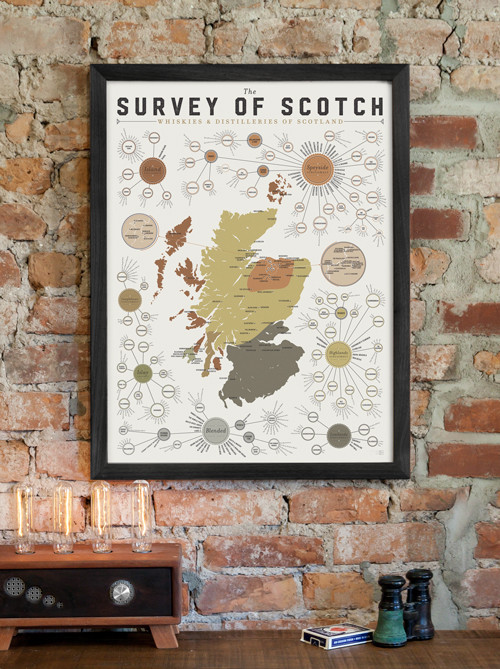 'The Survey of Scotch', A Cartographical Guide to the Distilleries of ...