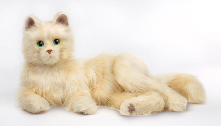 A Furry Line of Interactive Robotic Companion Cats by Hasbro Made ...