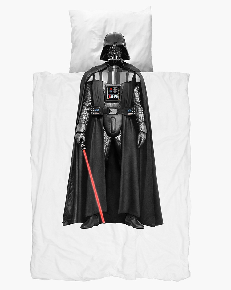 Star Wars Themed Bedding That Turns Kids Into Darth Vader or Chewbacca