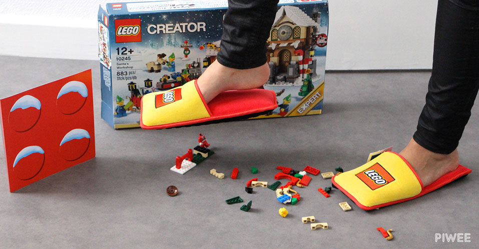 LEGO Commissions Specially Made Slippers to Protect Feet From Painfully ...