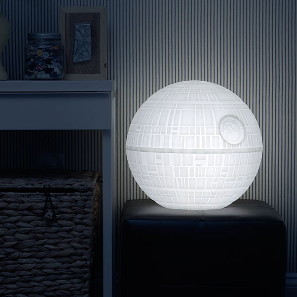 A Giant Color Changing Death Star Mood Light