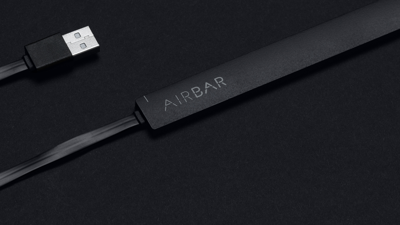 The AirBar, A Sensor That Adds Touch Capability to a PC Screen