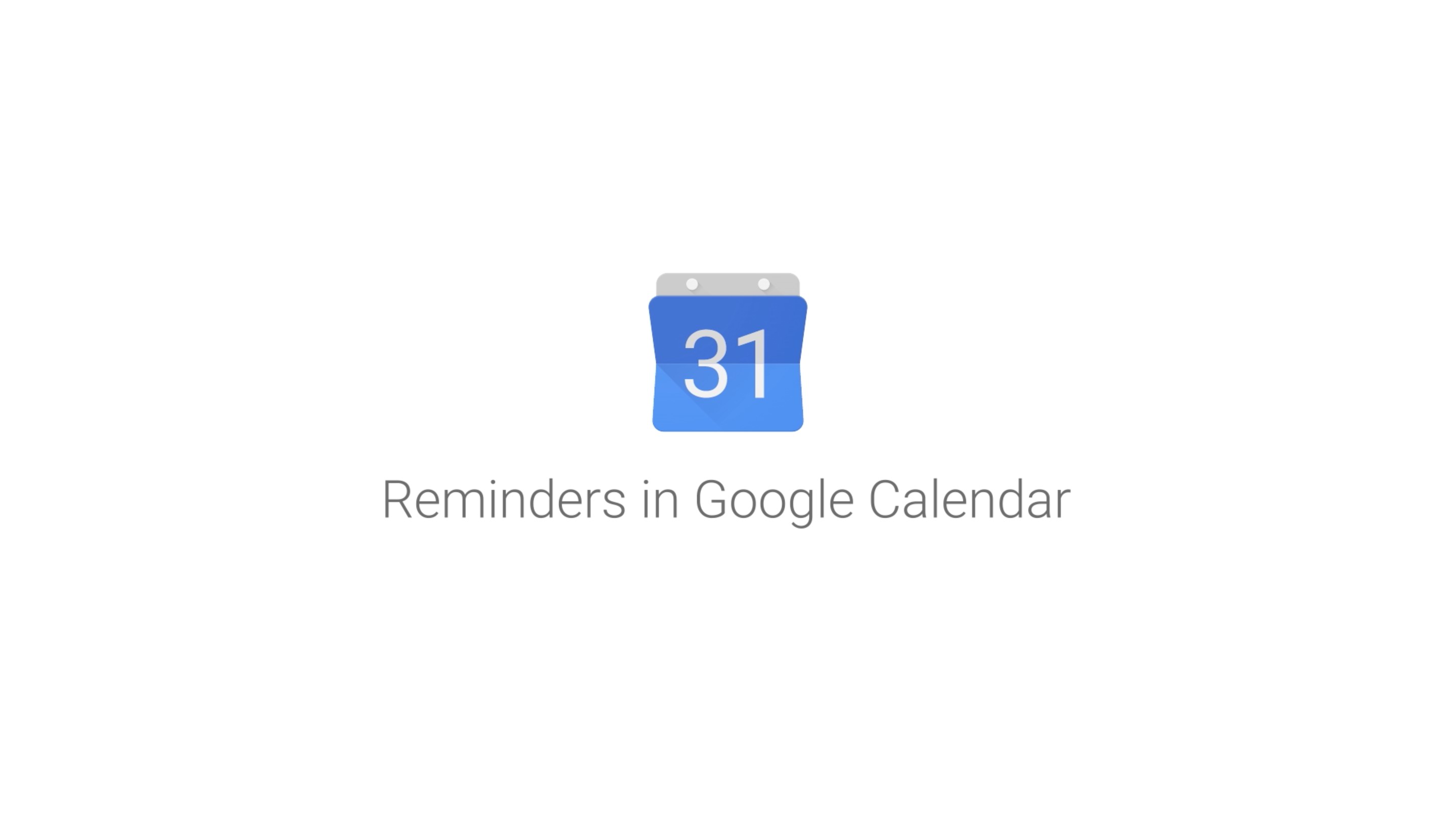 Google Adds a Reminders Feature to Google Calendar To Track Todo Items ...