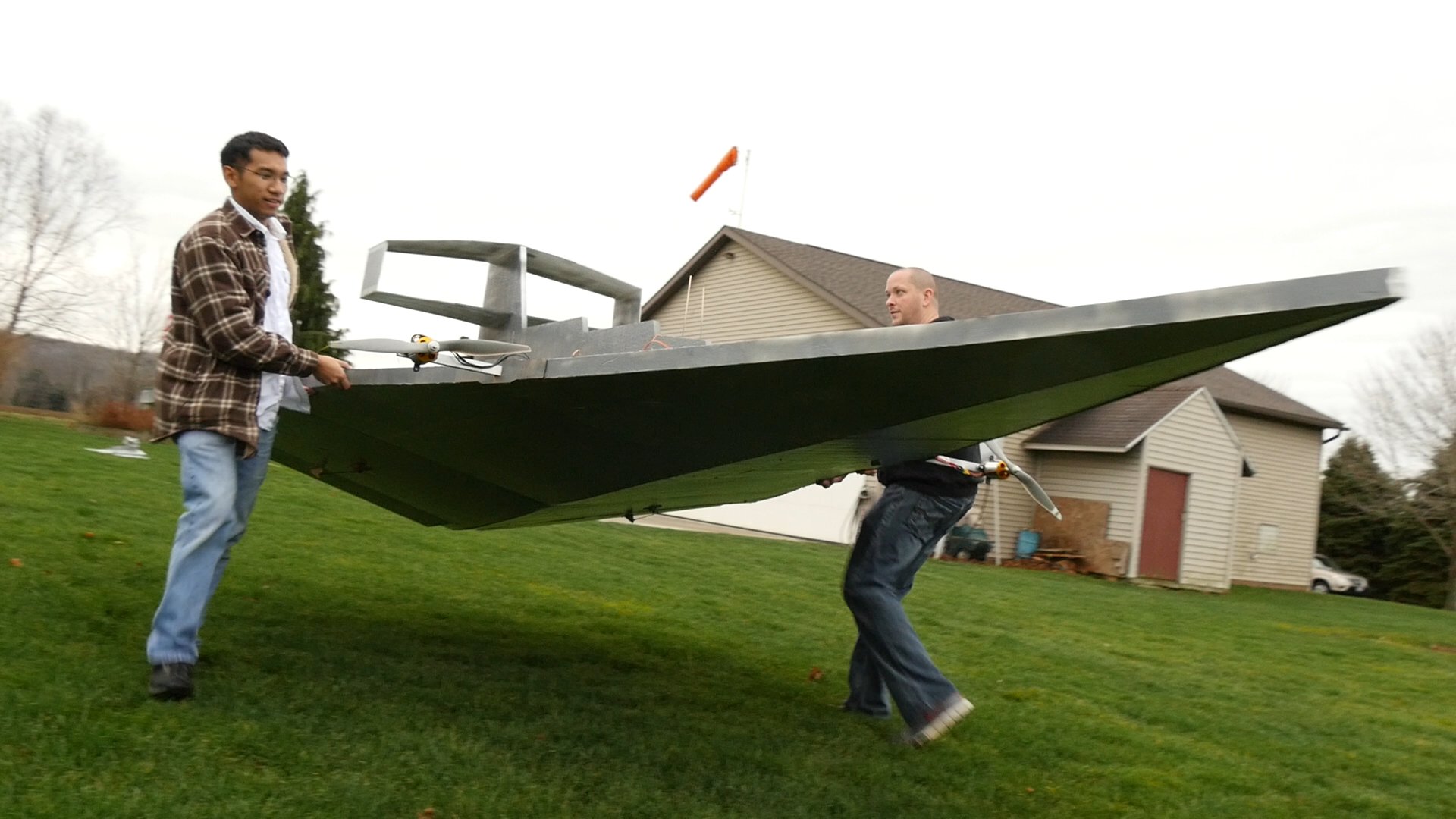 The Flite Test Pilots Fly a Giant RC Replica of a Star Wars Imperial ...