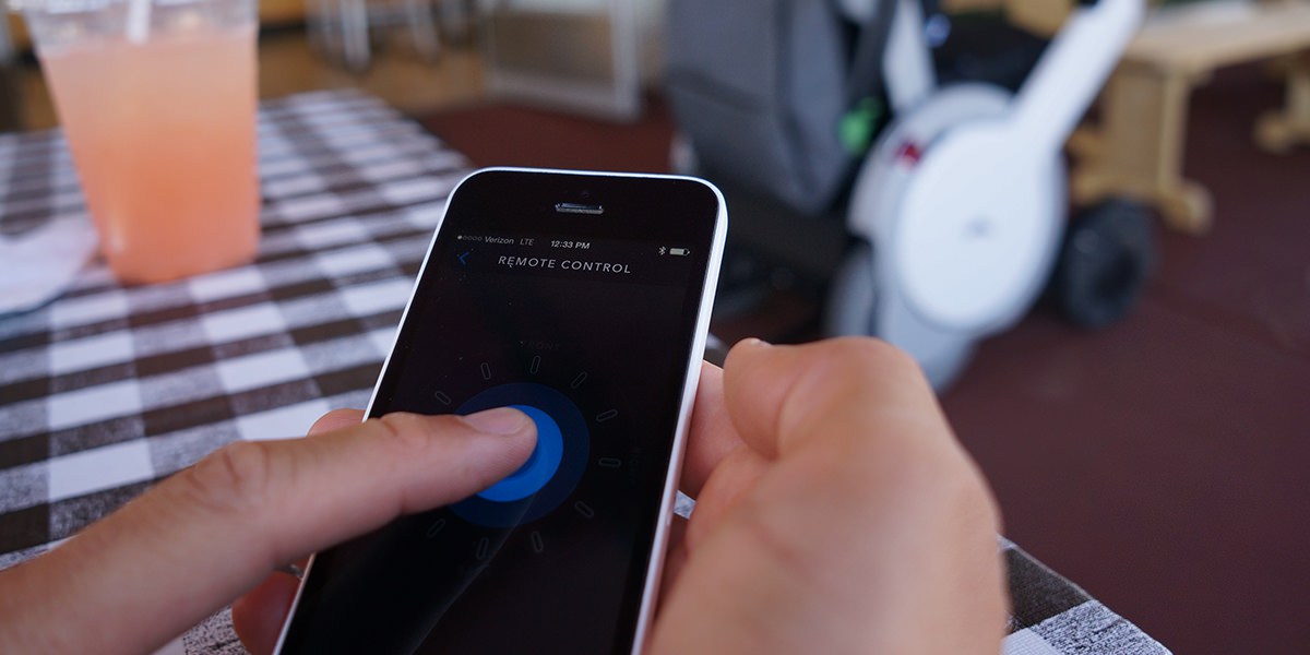 A Beautifully Streamlined Wheelchair With Omni-Directional Wheels ...