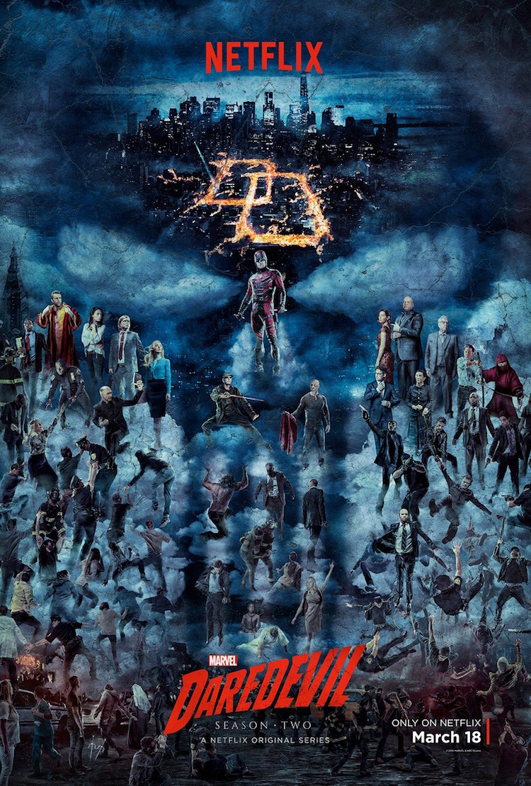 New Teaser Trailer, Poster and Release Date for Season Two of Daredevil