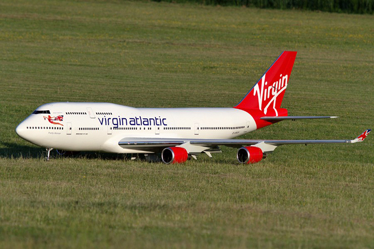 The World's Largest Remote Control Airplane, A Replica of a Virgin ...