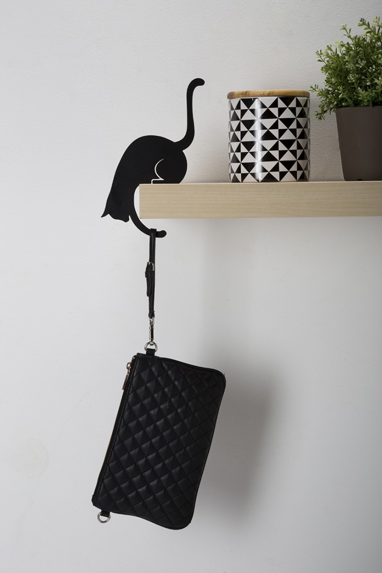 Adorable Balancing Shelf Hangers Featuring Playful Cats and Silly ...