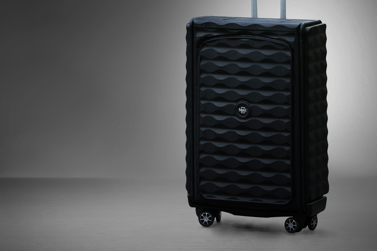 Néit, Smart GPS-Enabled Hard Shell Luggage That Folds Flat for Easy ...