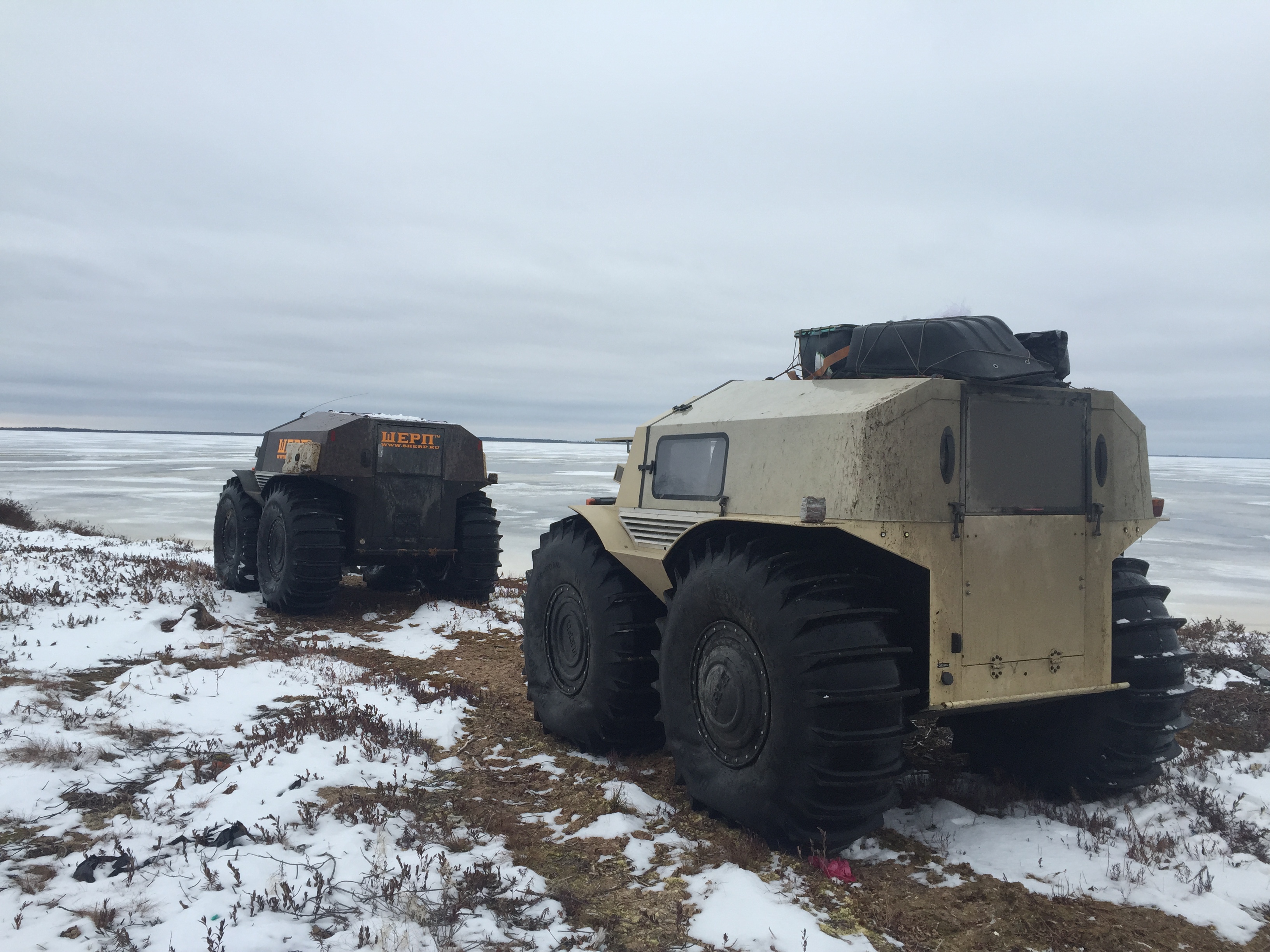 The Sherp ATV, A Rugged Vehicle With Massive Inflatable Tires That Goes ...