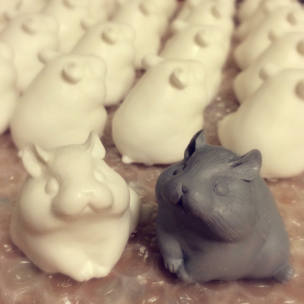 Adorable Hand Crafted Inedible Hamster Figurines That Look Like Yummy ...