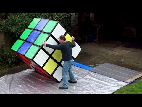 A Gigantic Fully Functional Rubik's Cube