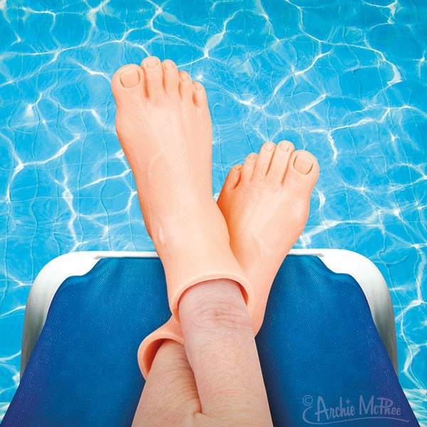 Finger Feet, Quirky Finger Puppets Shaped Like Tiny Human Feet by ...