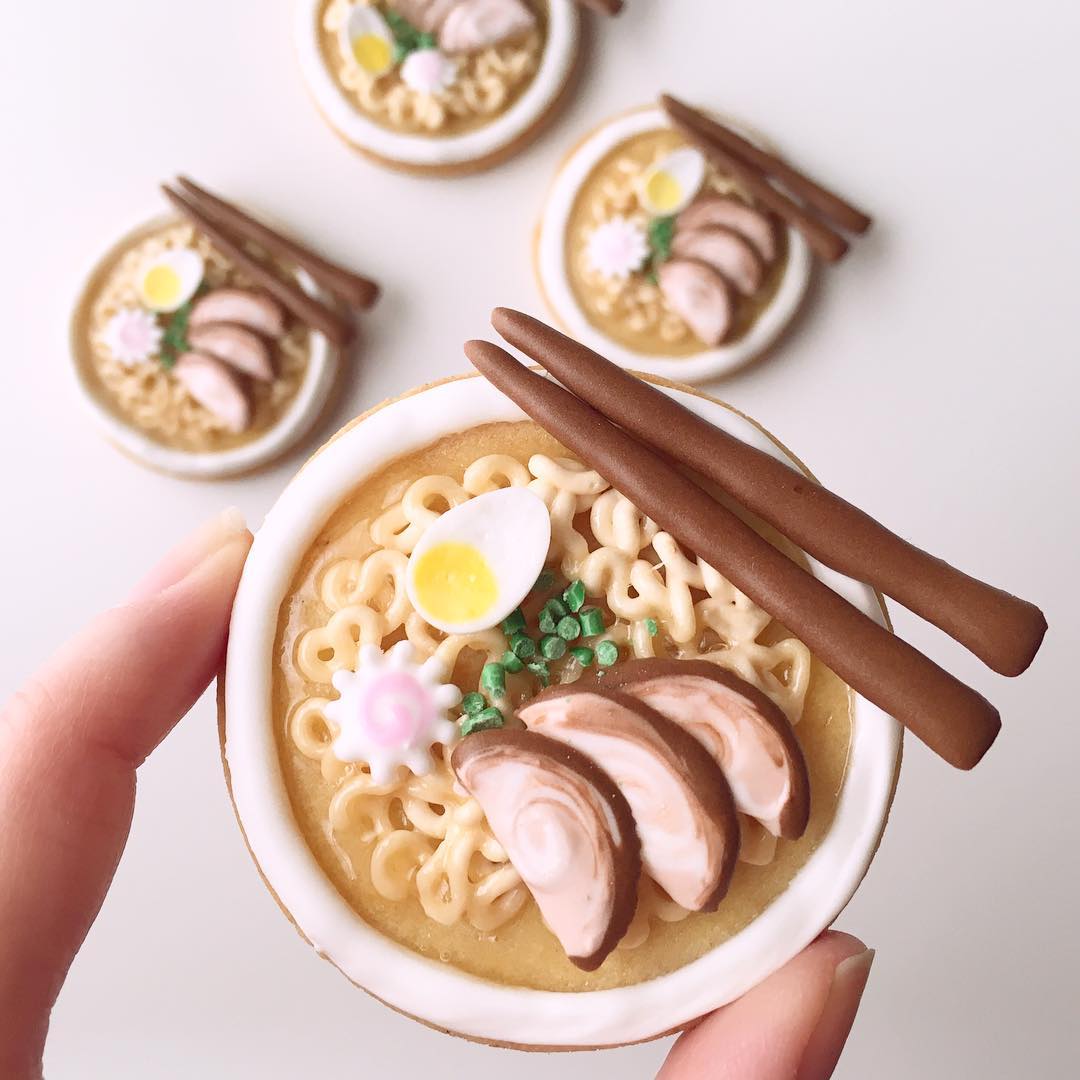How to Make Cookies That Look Like a Beautiful Bowl of Ramen With ...