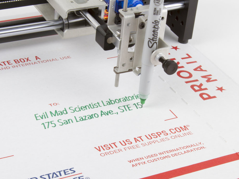 The AxiDraw, A Plotter Robot That Writes and Draws With a Variety of ...