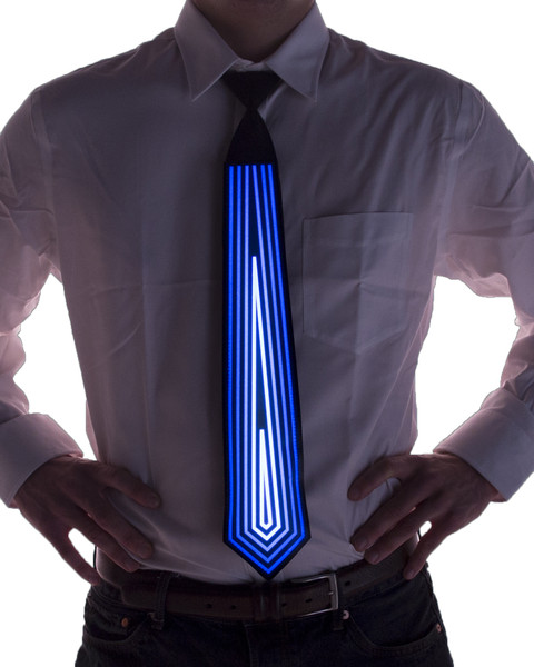 Light Up Sound Activated LED Ties