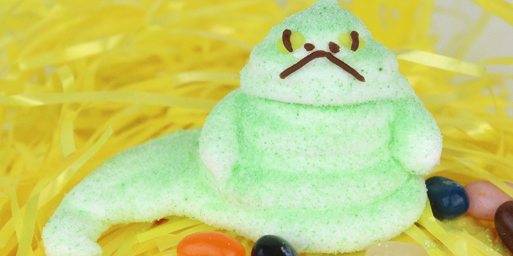 How to Make Jabba the Hutt Marshmallow Treats